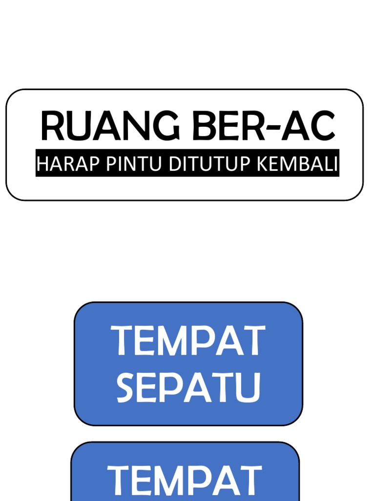 Rambu Rambu Musholla | PDF