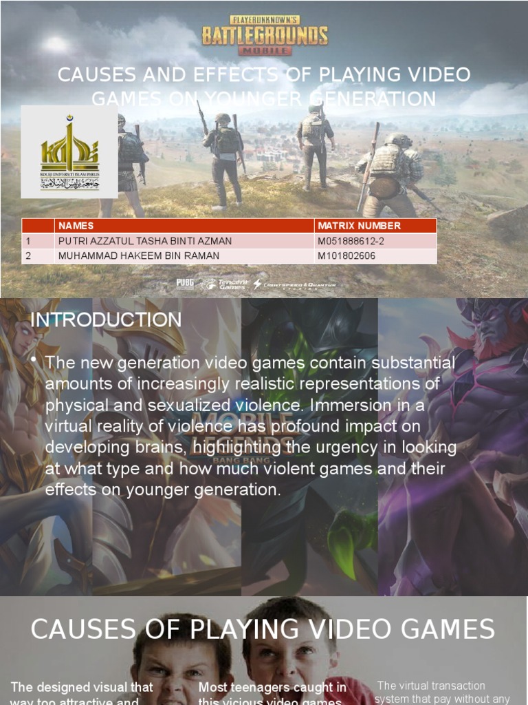 Effects of Video Games on Youth | PDF | Adolescence | Video Games
