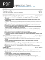 UF Resume-Examples | PDF | Editing | Supply Chain