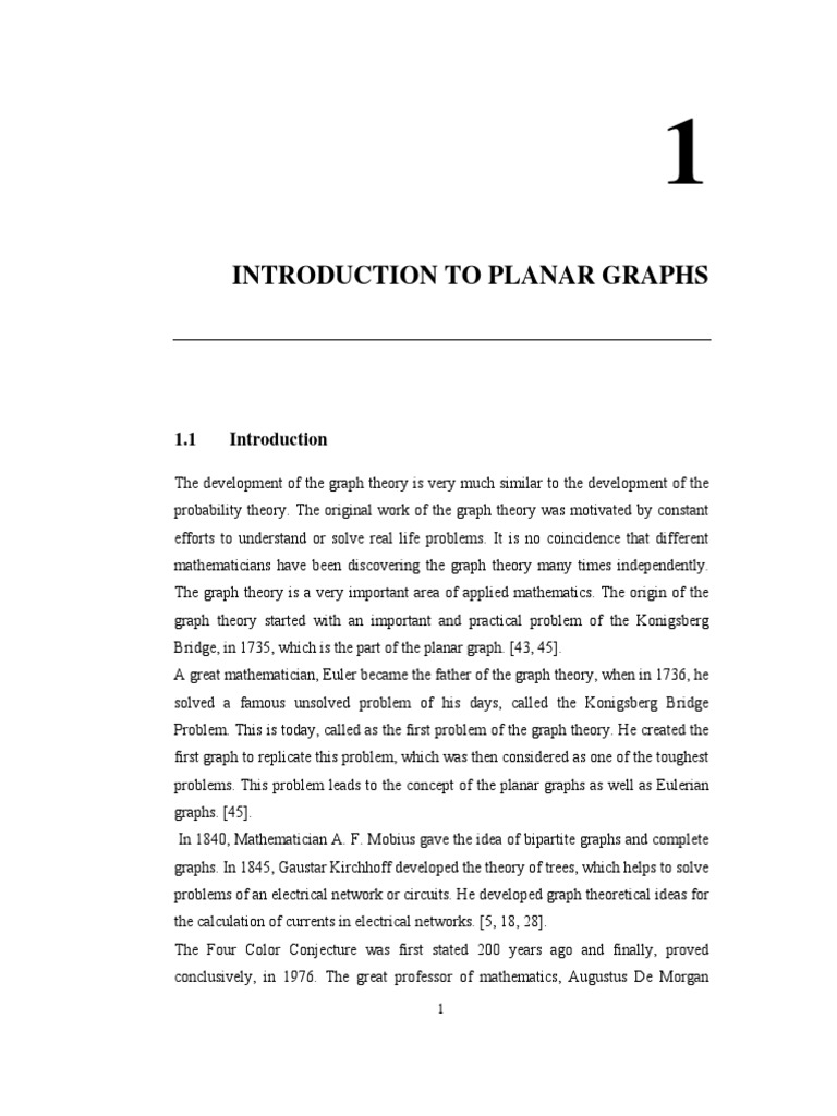 10 - Chapter 1 | PDF | Vertex (Graph Theory) | Mathematical Concepts