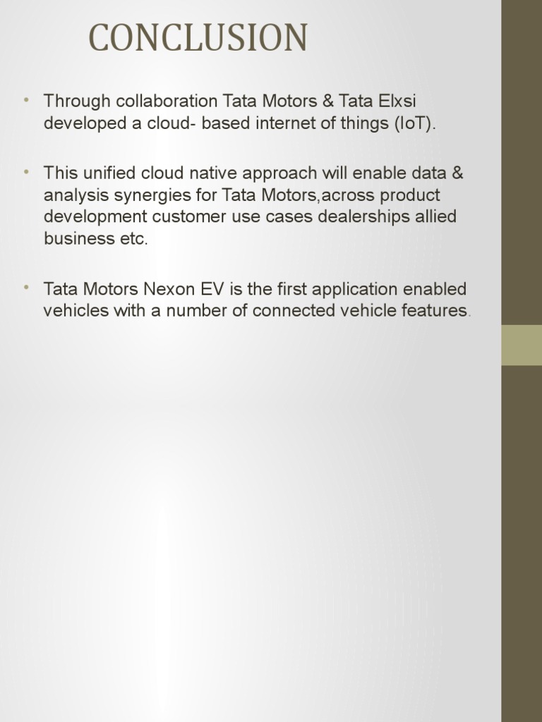 Conclusion | PDF | Technology & Engineering