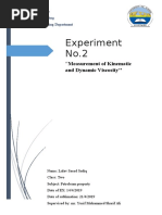 Redwood Viscometer - Viscosity Estimation | PDF