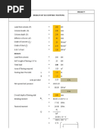 Retaining Wall With Surcharge PDF | PDF | Building Materials | Civil ...