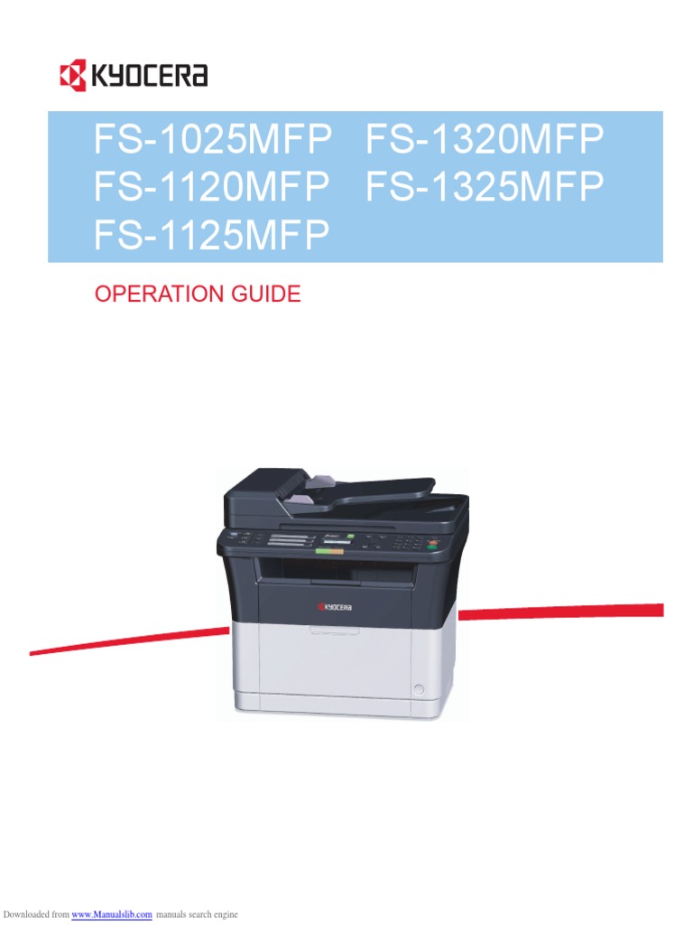 FS-1025MFP FS-1320MFP FS-1120MFP FS-1325MFP FS-1125MFP: Operation Guide ...