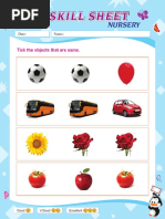 Class Playgroup Holiday Homework - Compressed | PDF