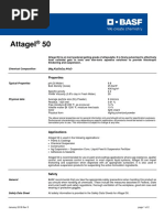 Attagel 50: Attapulgite | PDF | Suspension (Chemistry) | Paint