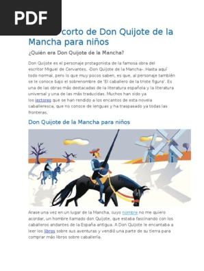 éxtasis amplificación logo el cuento don quijote de la mancha impermeable Se convierte en Hassy