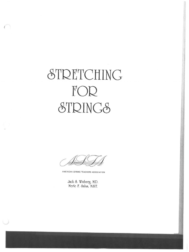 Stretching For Strings | PDF