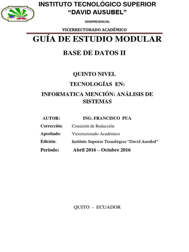 Base de Datos Ii | PDF | Servidor SQL de Microsoft | SQL