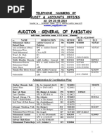 FBR Contact Numbers | PDF | Pakistan