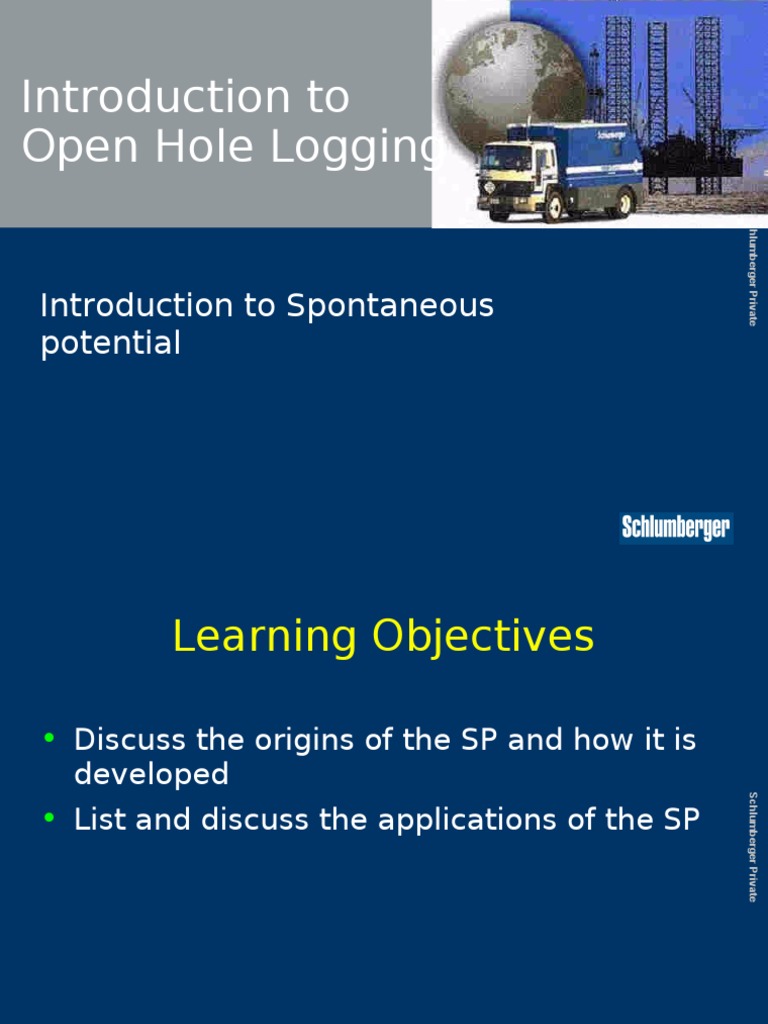 Introduction To Open Hole Logging | PDF | Applied And Interdisciplinary ...