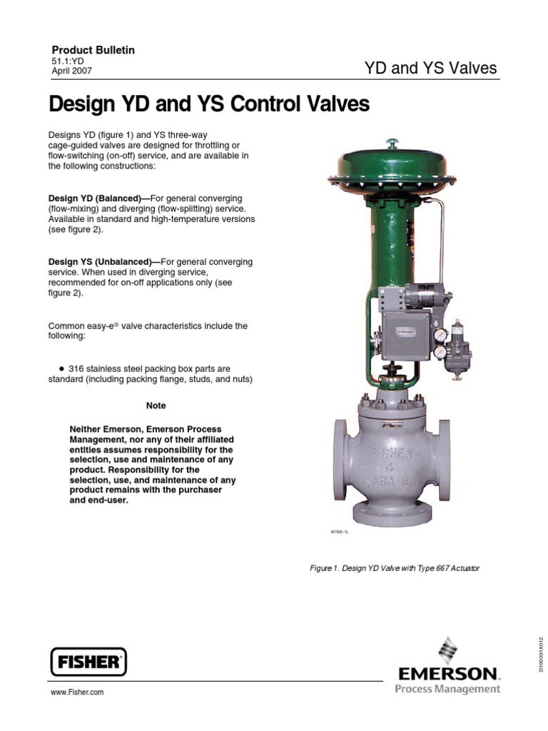 Valvulas Control Fisher | PDF | Valve | Screw