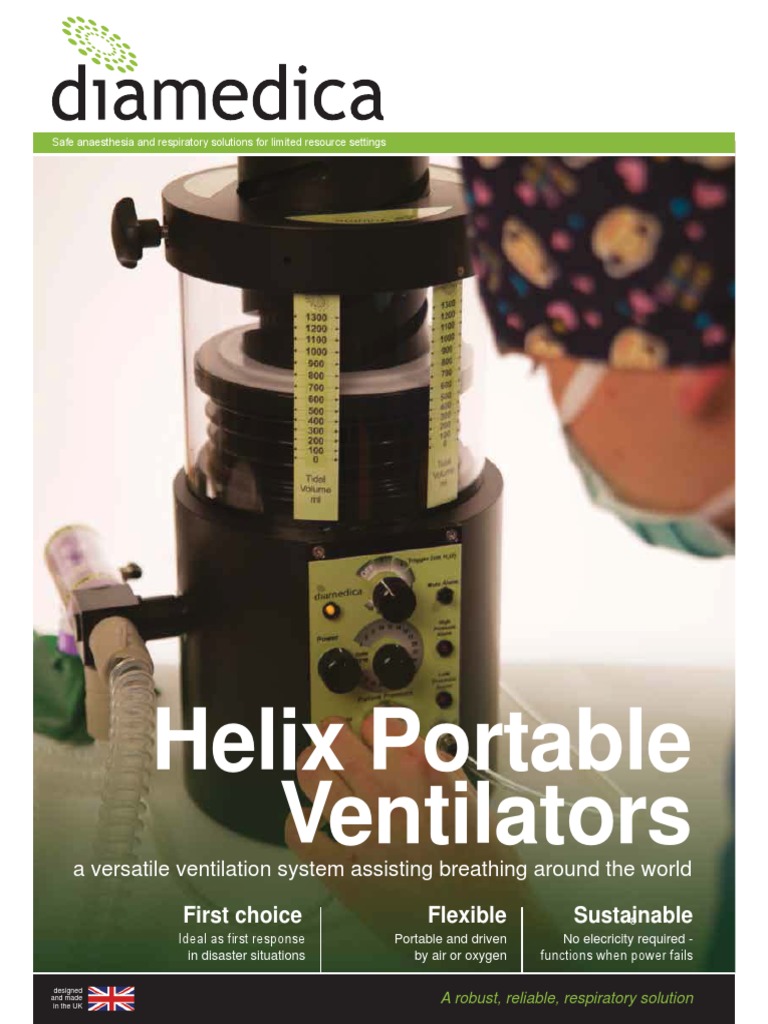 Helix Portable Ventilators: Sustainable First Choice Flexible | PDF ...