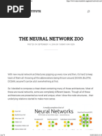 The Mostly Complete Chart of Neural Networks | PDF | Artificial Neural ...
