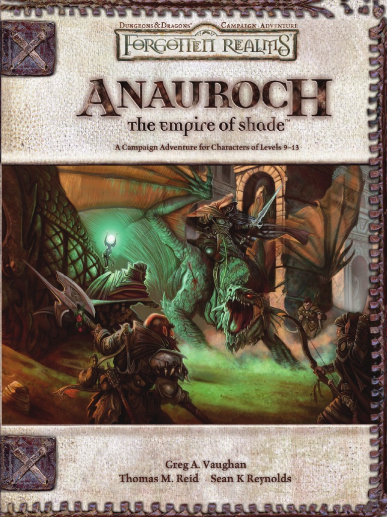 Anaruoch (OCR) PDF | PDF | Forgotten Realms | Dungeons & Dragons