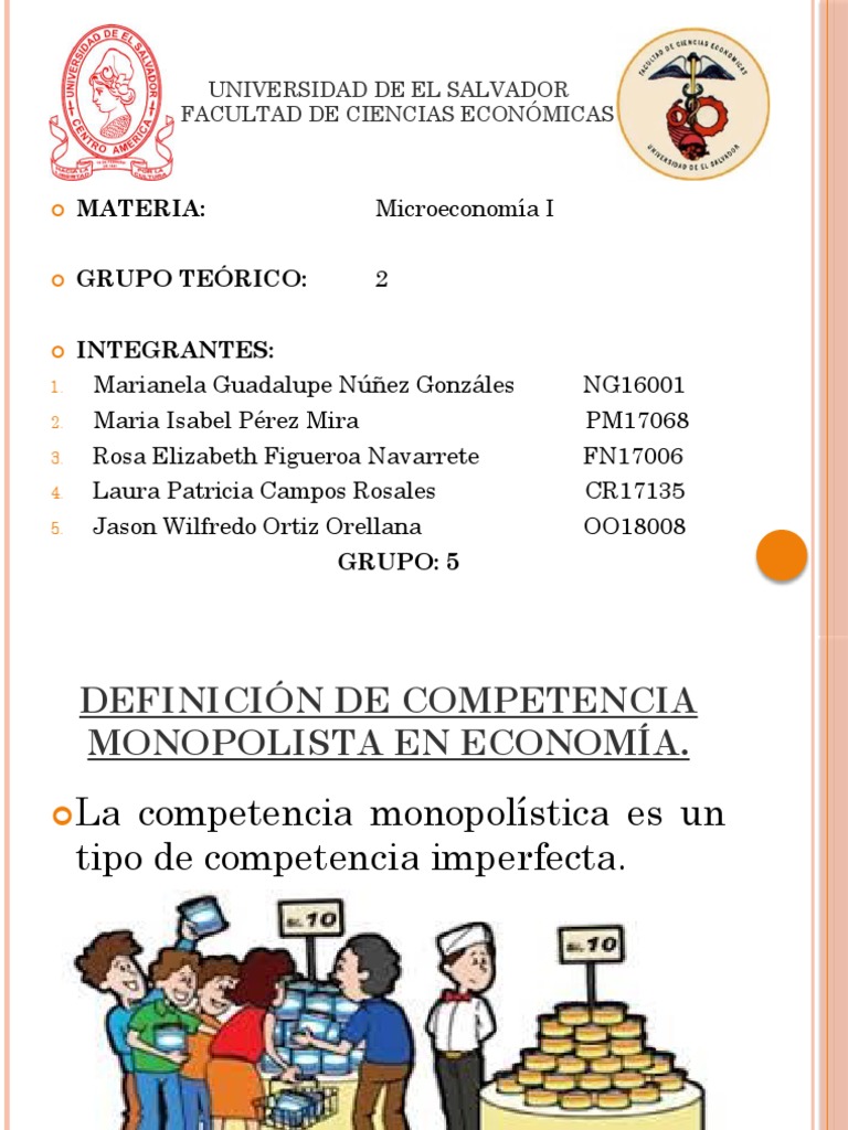 Competencia Monopolista Microeconomia | PDF | Monopolio | Precios