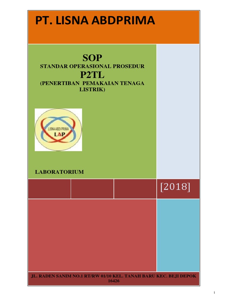 Sop P2TL | PDF