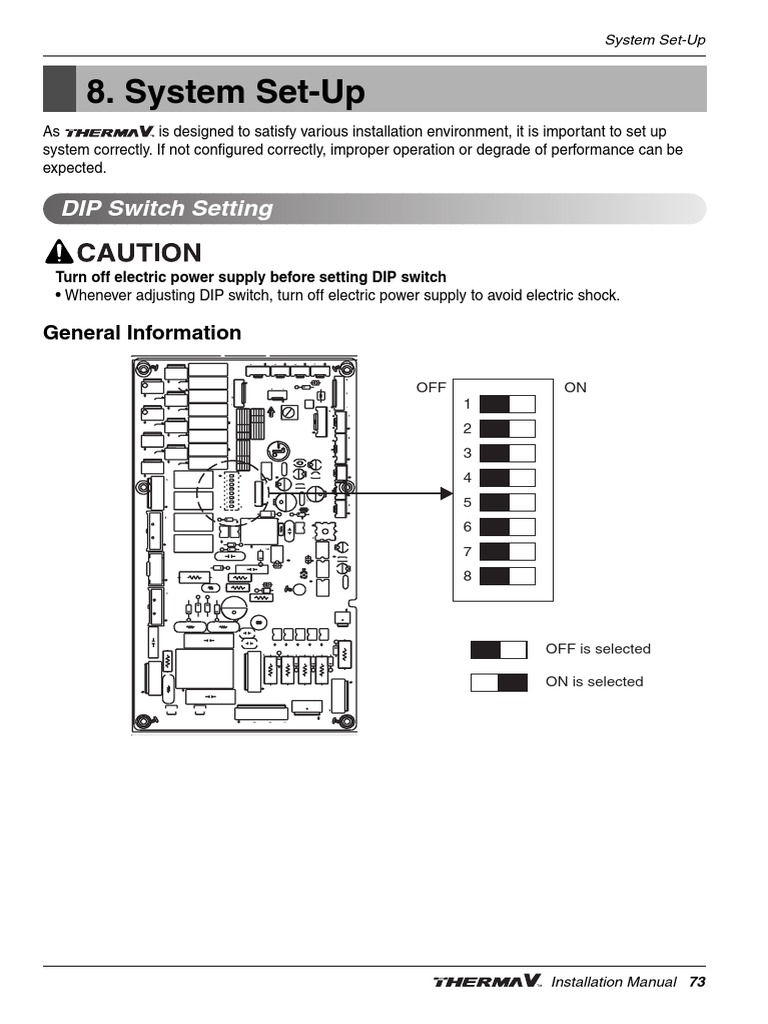 LG Therma V Installation & Setup Guide | PDF | Electric Heating | Water ...