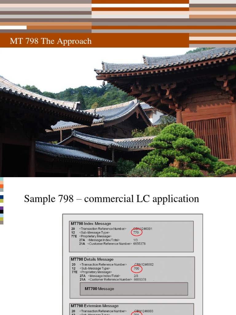 MT 798 The Approach | PDF | Letter Of Credit | Corporate Law