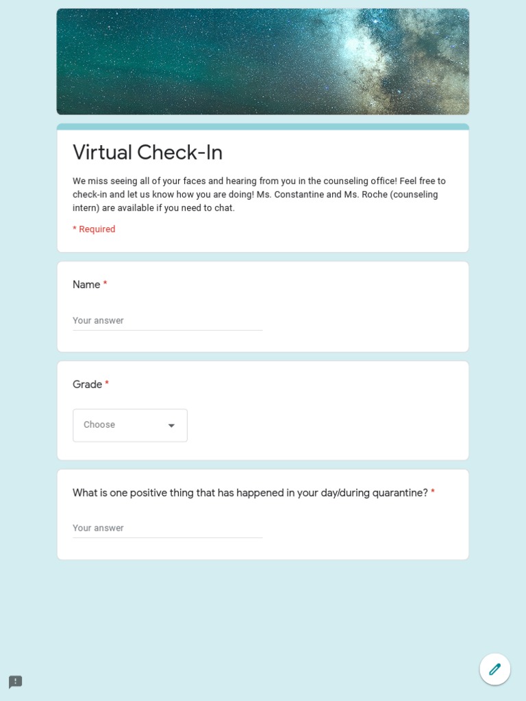 Virtual Check-In | PDF
