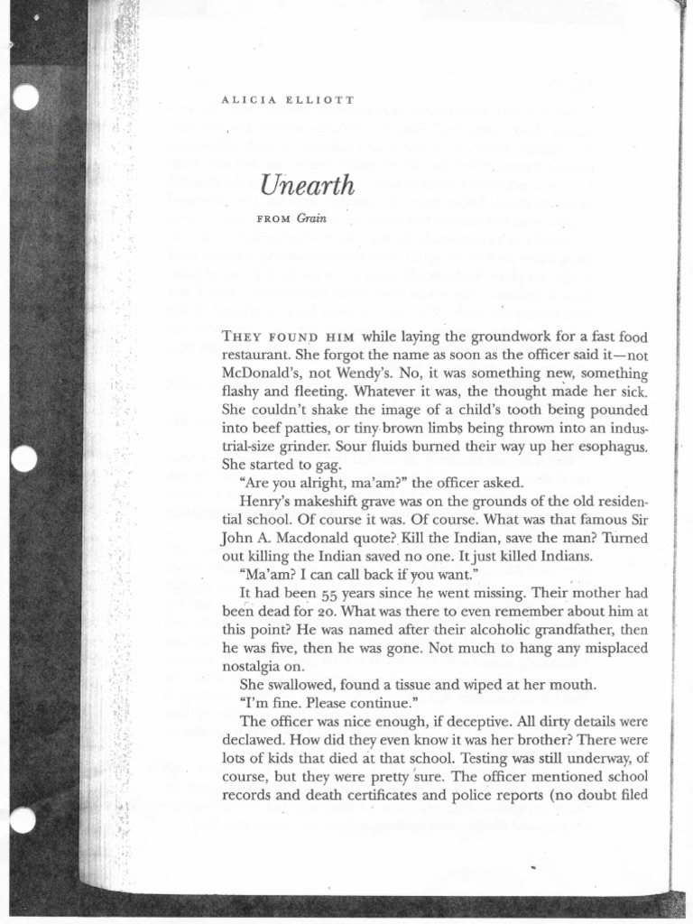Unearth | PDF