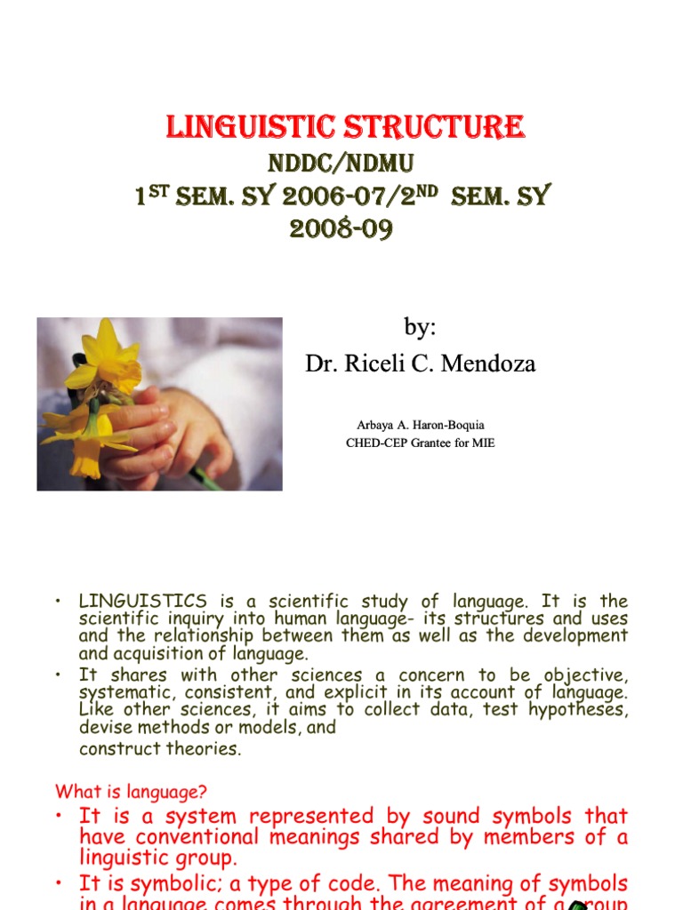 Linguistic Structure | PDF | Phoneme | Phonology