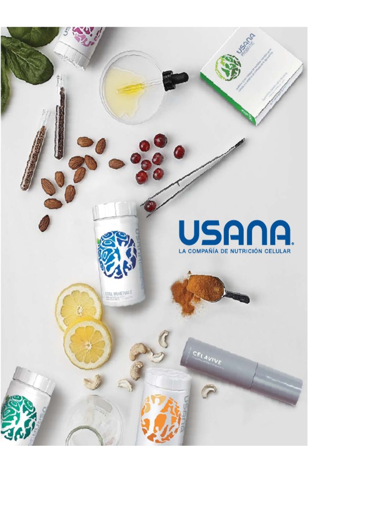 Usana Catálogo 2020 PDF | PDF | Vitamina | Nutrientes
