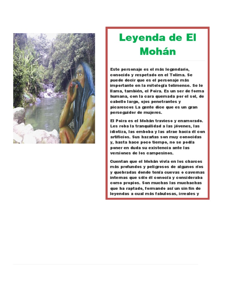 La Leyenda Del Mohan | PDF | Ficción general