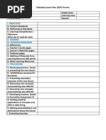 DLP Format | PDF | Lesson Plan | Learning
