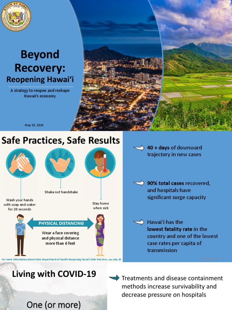 Reopening Hawaii's Economy | PDF | Chronic Condition | Asthma