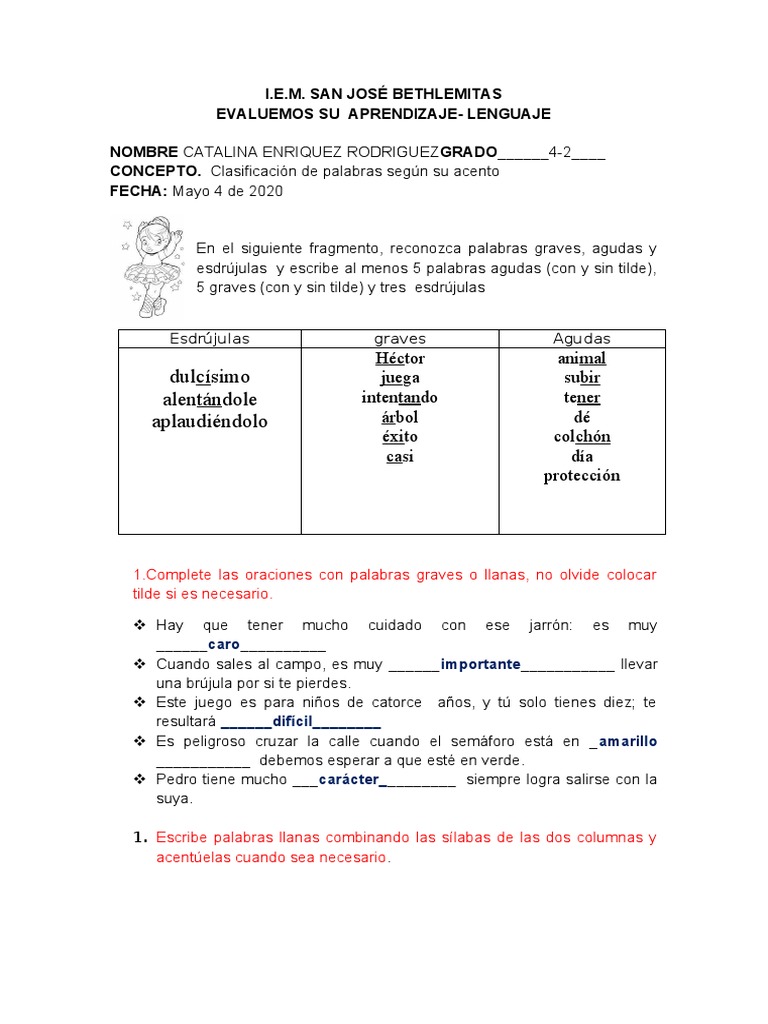 Evaluemos Su Aprendizaje | PDF