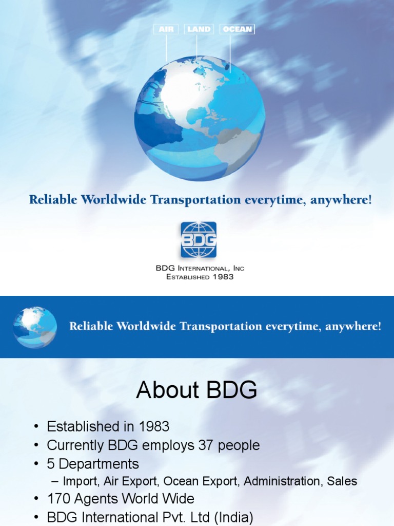 Export Import Client Presentation | PDF | Cargo | Service Industries