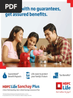 HDFC Life Smart Protect Plan Brochure | PDF | Insurance | Present Value
