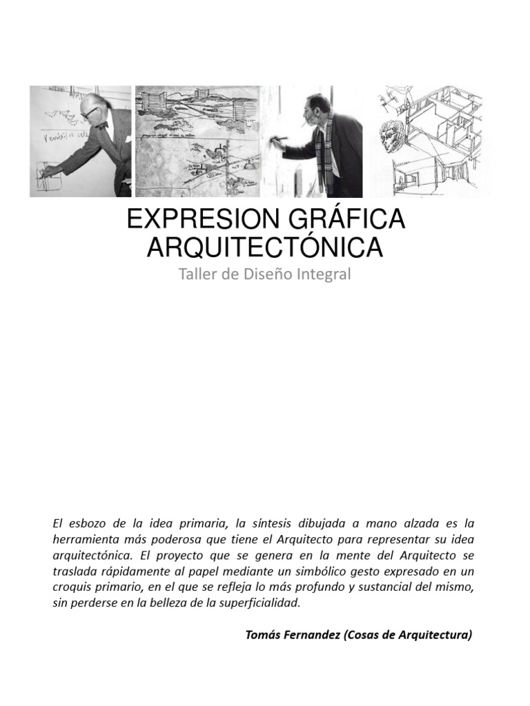 Expresión Gráfica Arquitectónica | PDF