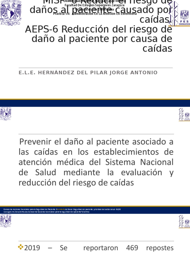 MISP - 6 Reducir El Riesgo de Daños | PDF | Seguridad del paciente | Hospital