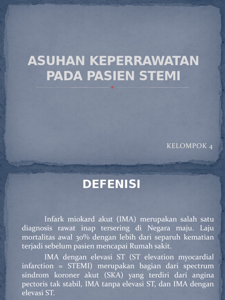 Askep Stemi | PDF
