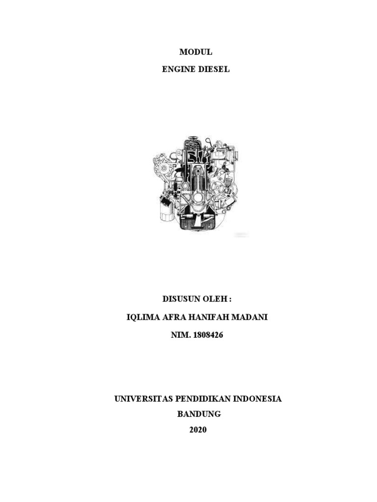 (Modul) Engine Diesel | PDF | Teknologi & Rekayasa