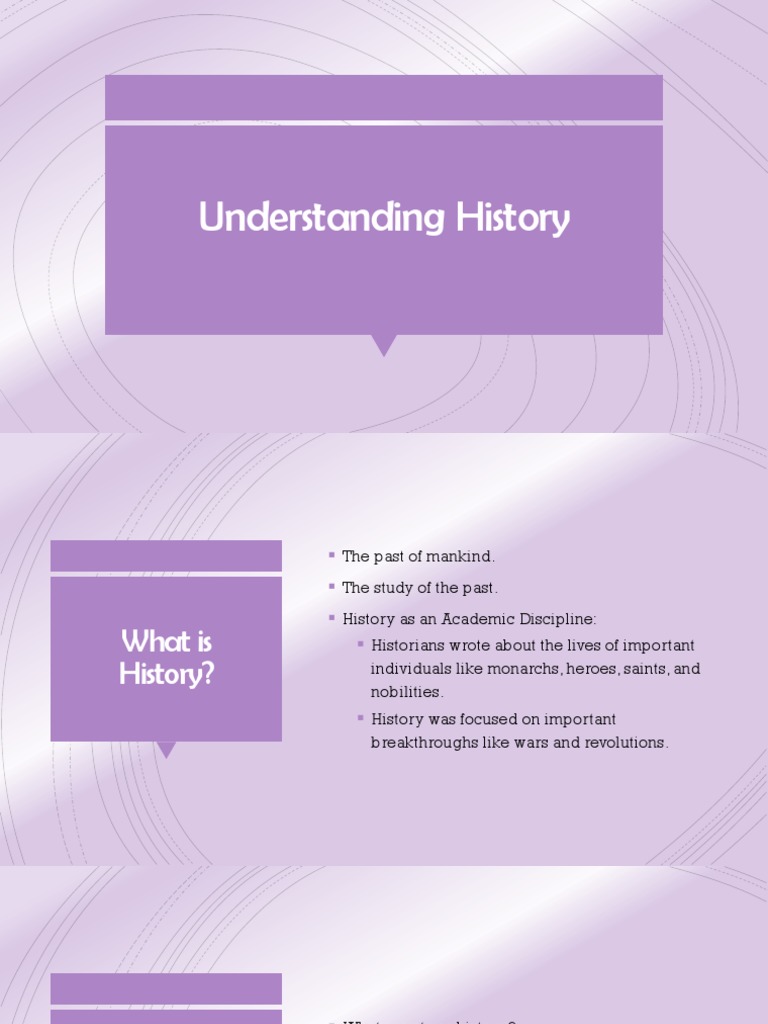 Understanding History | Download Free PDF | Historian
