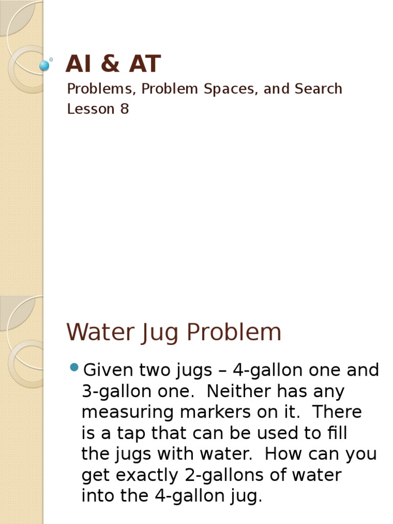 AI Module I Lecture 8 | PDF