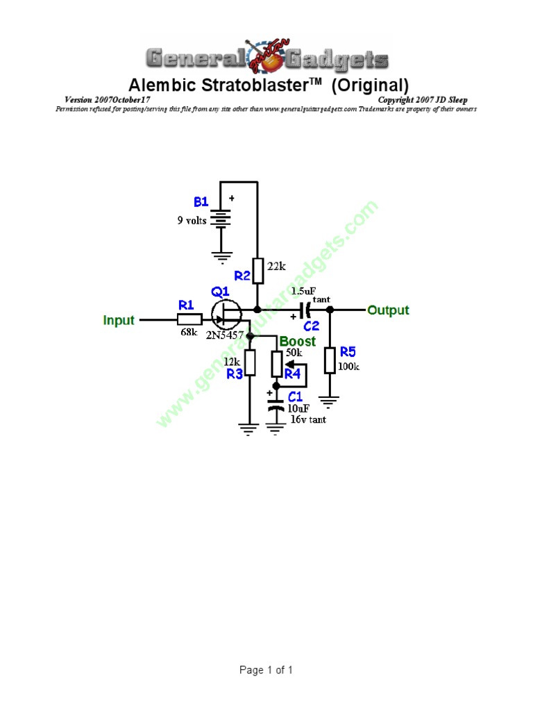 Alembic StratoblasterTM (Original) | PDF