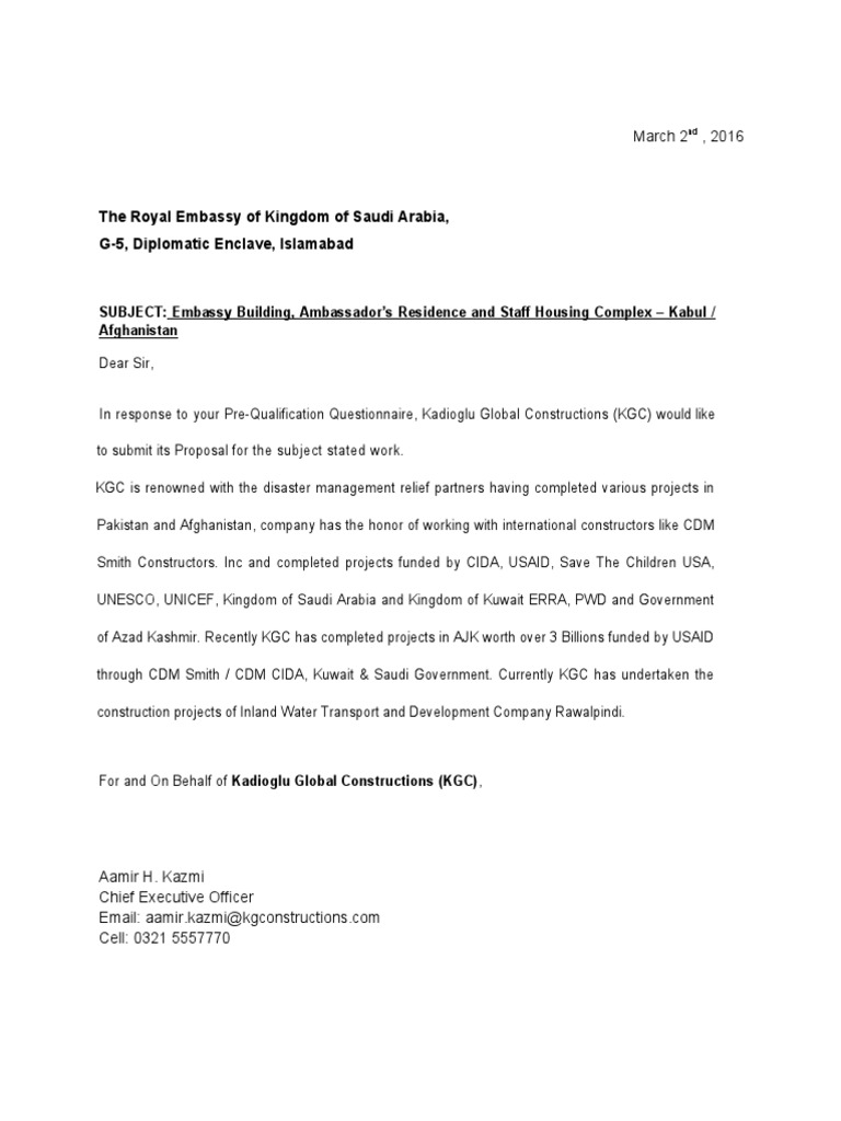 March 2, 2016: The Royal Embassy of Kingdom of Saudi Arabia, G-5 ...