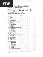 Core Logging and Sampling Procedures | PDF | Weight | Science