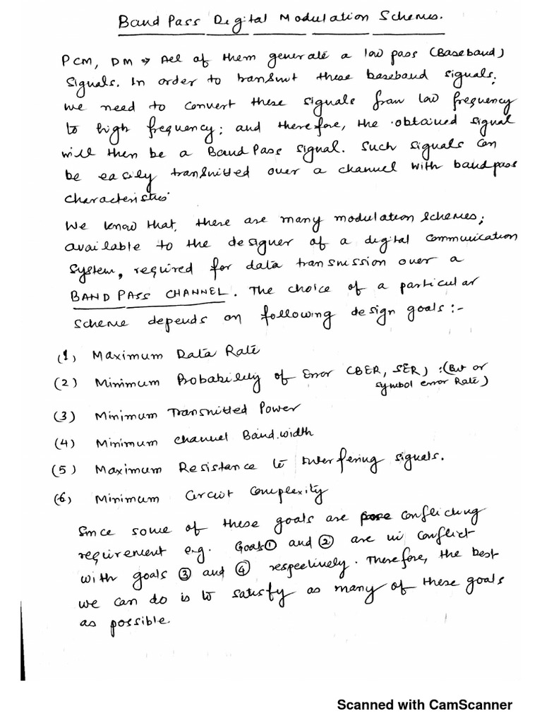 Digital Modulation - BASK | PDF