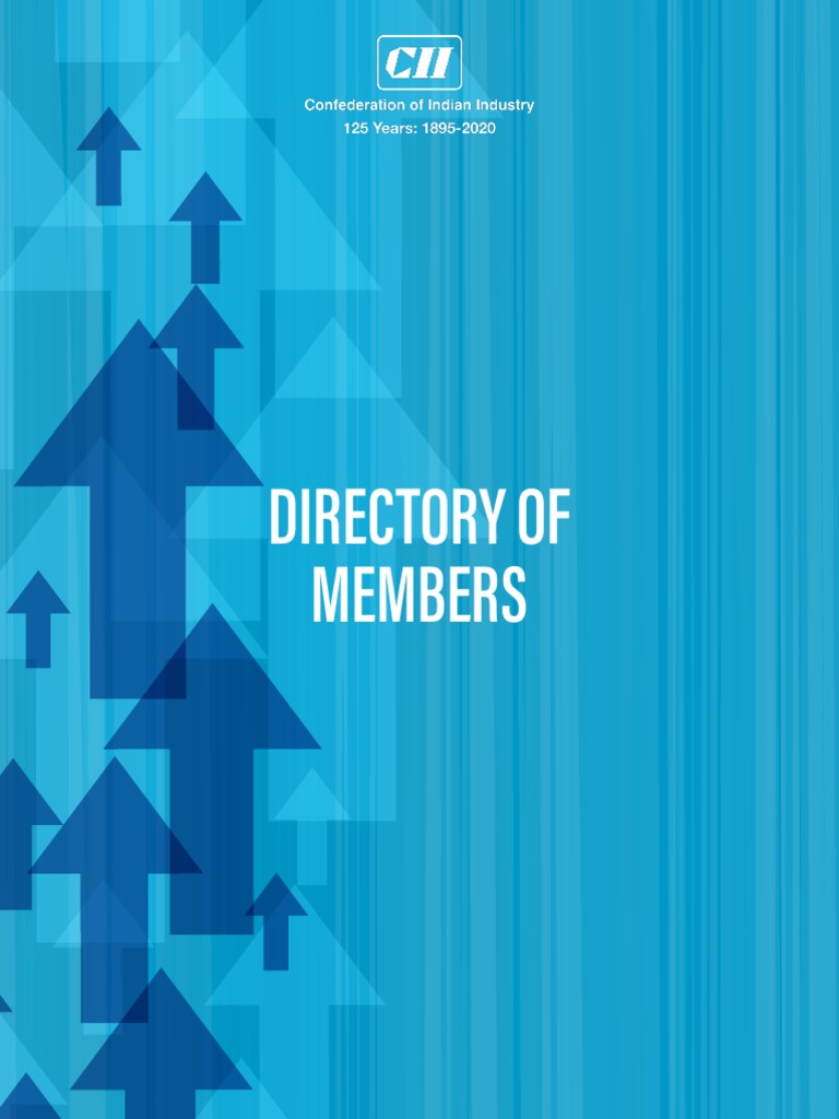 CII Membership Directory Sample | PDF | Economies | Policy