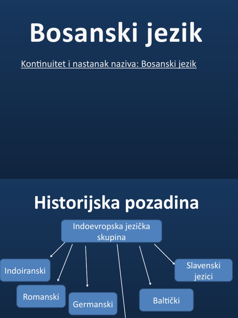 Bosanski Jezik | PDF