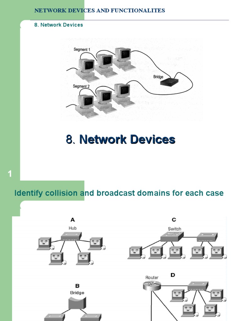 8 Network - Devices | PDF | Network Switch | Computer Network