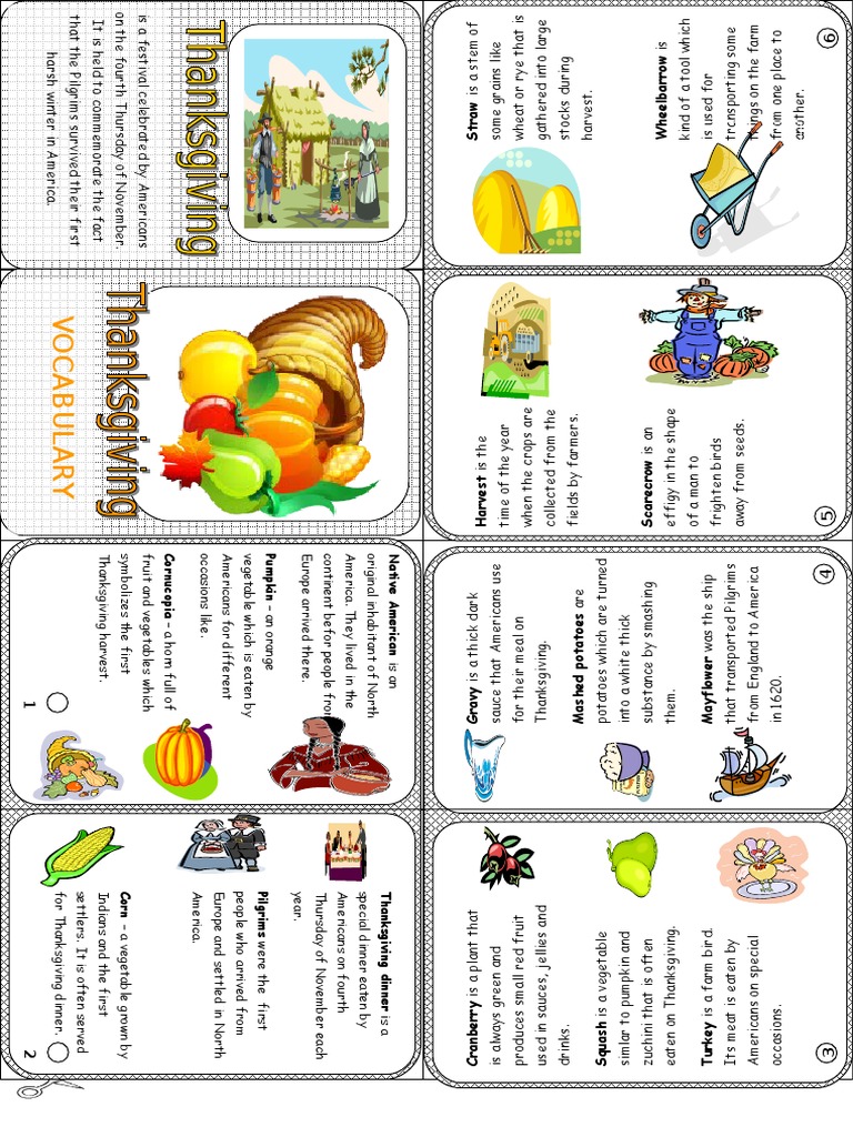 Thanksgiving Traditions and Foods | PDF | Thanksgiving Dinner | Vegetables