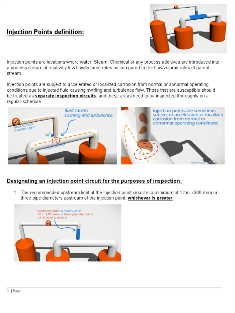 Piping Injection Points | Download Free PDF | Pipe (Fluid Conveyance ...