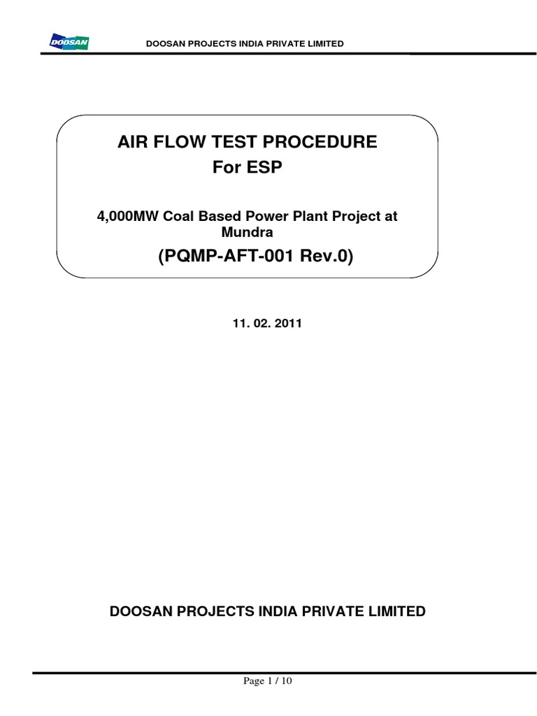 Air Flow Test | PDF | Root Mean Square | Software Testing