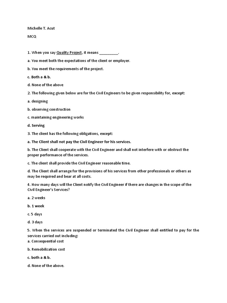 Understanding the Roles and Responsibilities of Civil Engineers: A ...